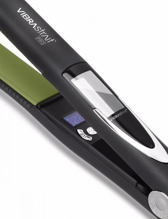 VIBRASTRAIT PRO 1" VIBRATING FLAT IRON, VIBRATION SAVES YOUR HAIR ...